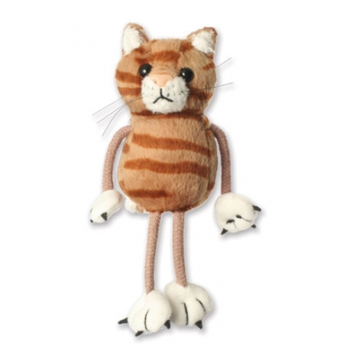 NEW PLUSH SOFT TOY Puppet Company 2102 Mini Cat Character Finger Puppet ...