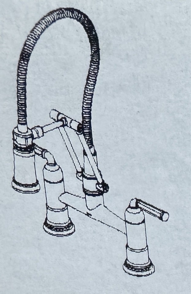 Brizo Rook 62174LF-SS Bridge Kitchen Faucet with Articulating Arm Luxe ...