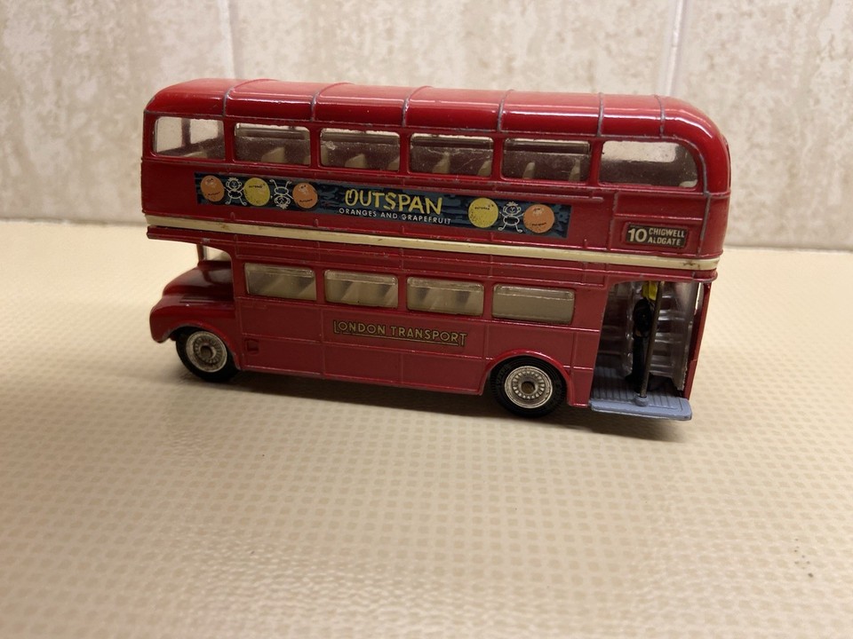 CORGI Toys 468 - London Routemaster 'OUTSPAN' - Vintage Double Decker ...