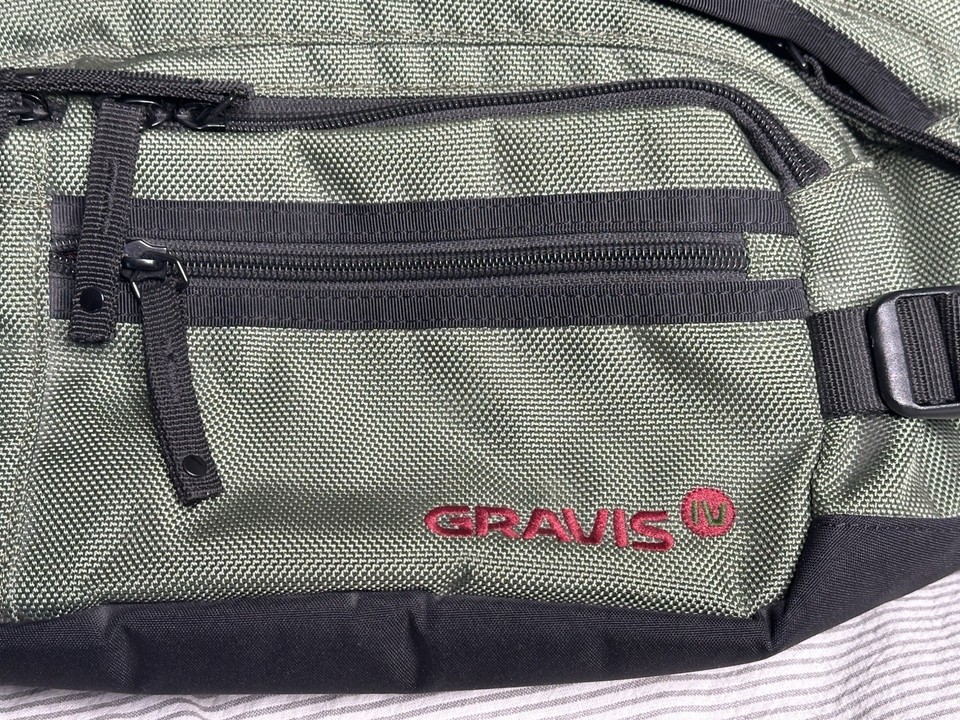 Gravis 5 Pocket Fanny Hip Pack Adjustable Waist Strap Hike Ski Camp | eBay