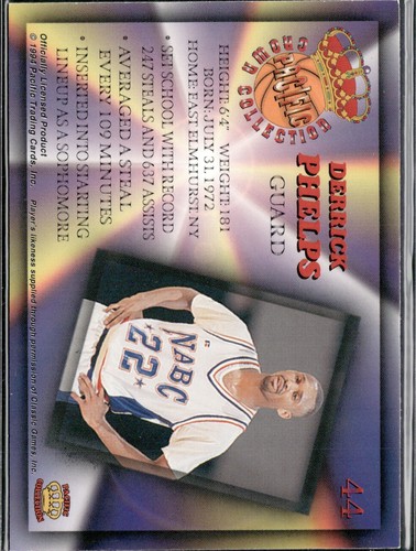 1994 Pacific Prisms #44 Derrick Phelps Gold | eBay