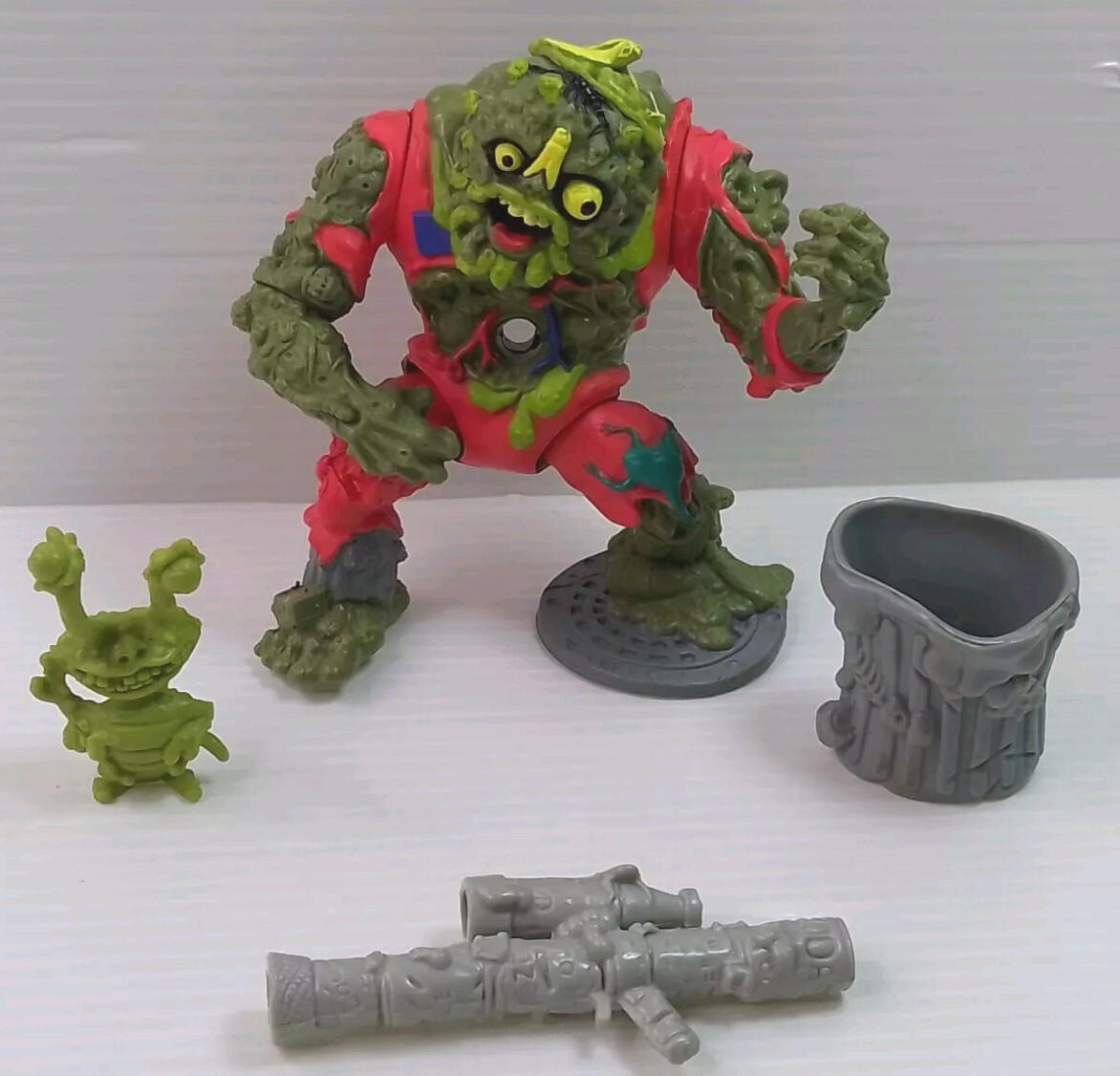 Playmates TMNT Muckman Vintage 100% Complete Ninja Turtles | eBay