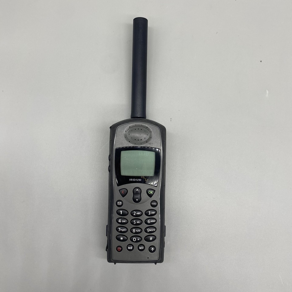 Iridium Satellite Phone Model 9505A No Battery Gray-Fair | eBay