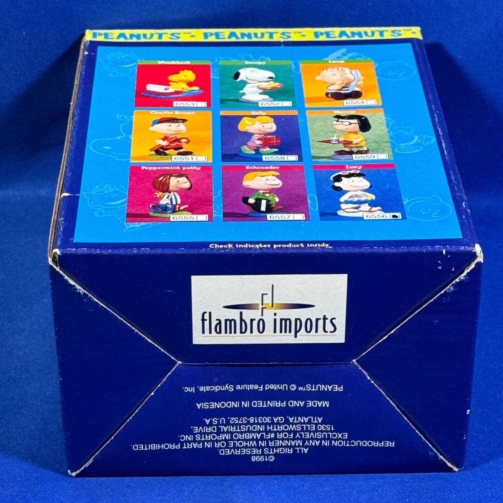 LUCY VAN PELT Flambro CERAMIC FIGURINE Peanuts 5.25" Figure 50th ...