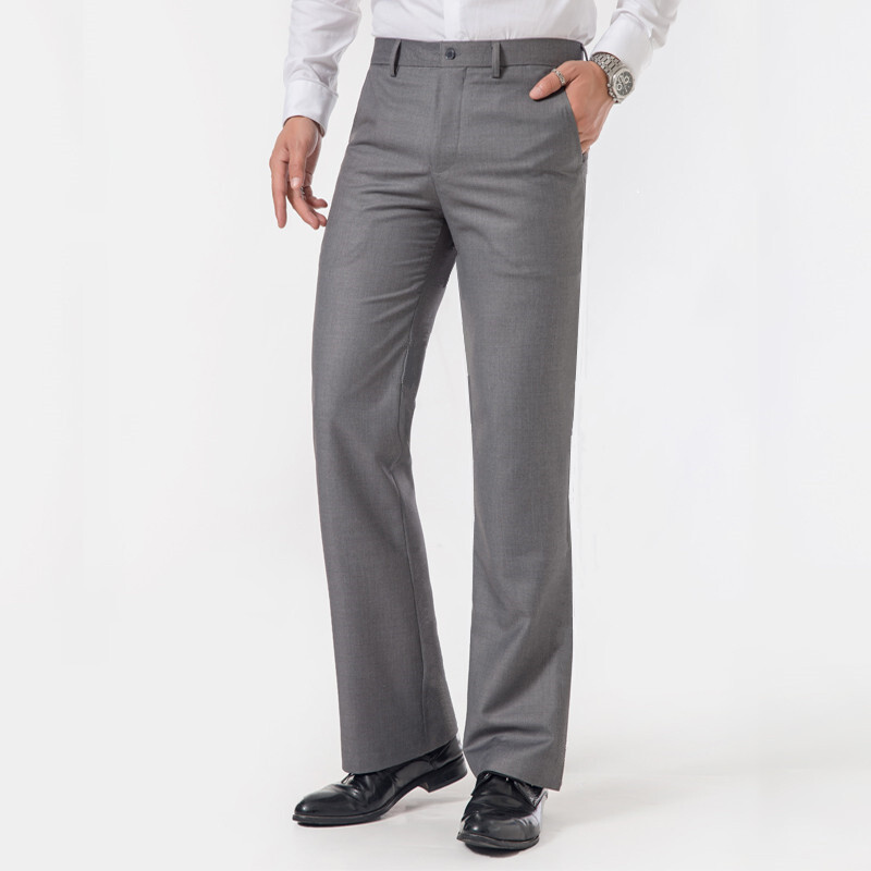 Men Wide Leg Flared Trousers Bell Bottoms Bootcut Dress Men Wide Leg Flared Trousers Bell Bottoms Bootcut Dress