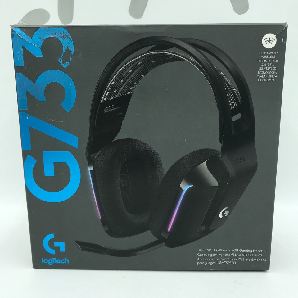 Logitech G733 Lightspeed Wireless RGB Gaming Headset PS4, PS5, PC ...
