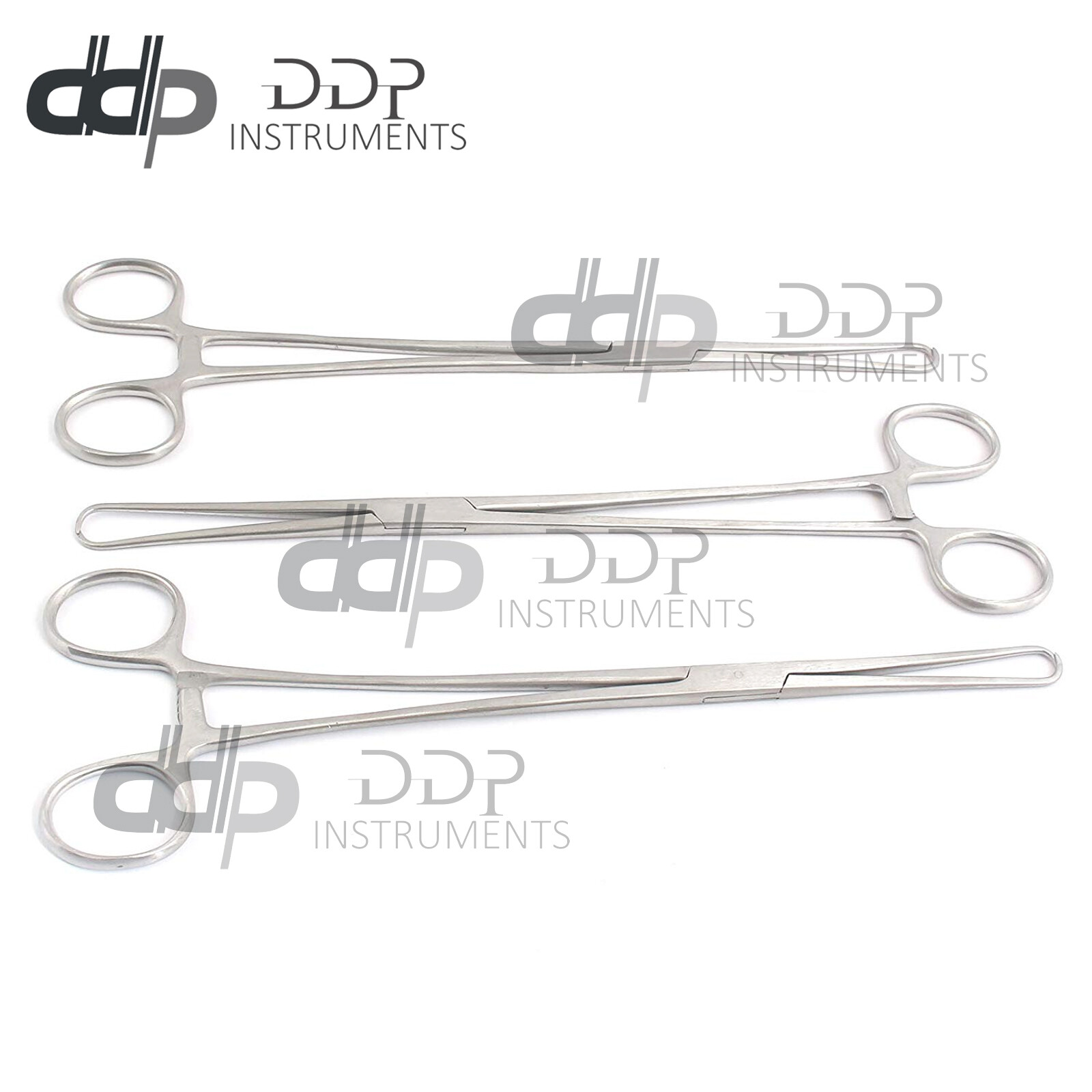 3 SCHROEDER BRAUN Tenaculum Forceps 10" Gynecology Surgical Instruments ...