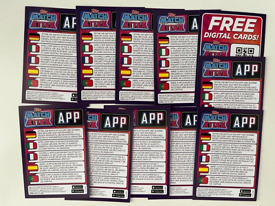 Topps Match Attax EURO EM 2024 - 50 x Digital Code für Digitale Karten ...