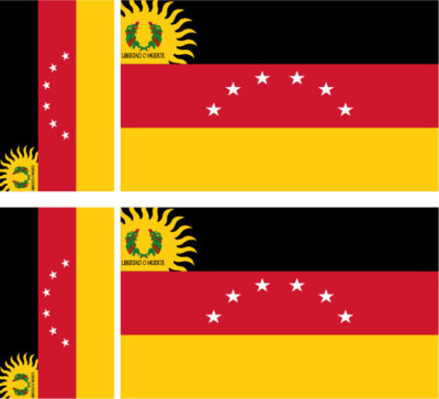 VENEZUELA Lot 4 Vinyl Stiker autocollant Drapeau Flag Miranda | eBay