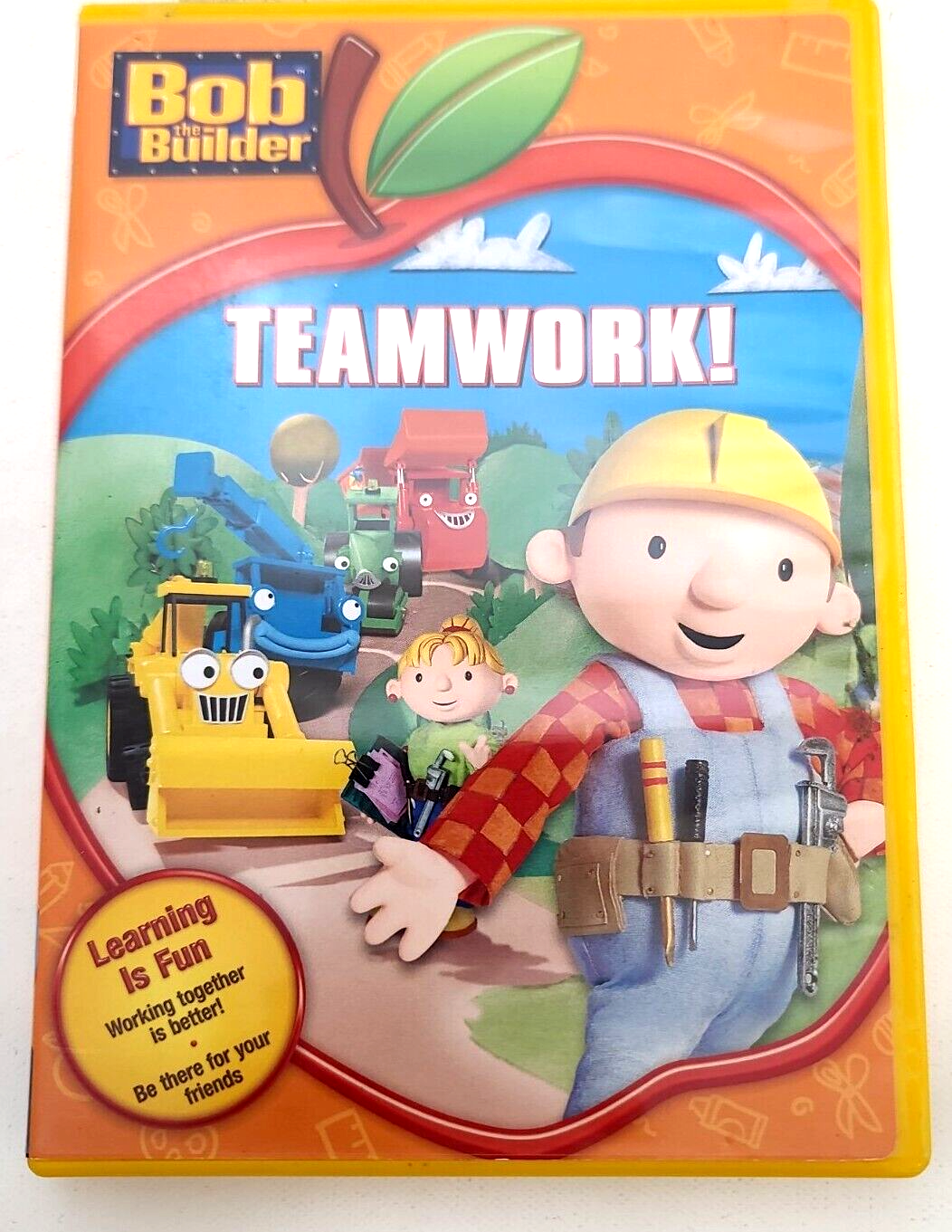 Bob the Builder TEAMWORK! Kid DVD Movie Fun Learn Cartoon Friends Work ...