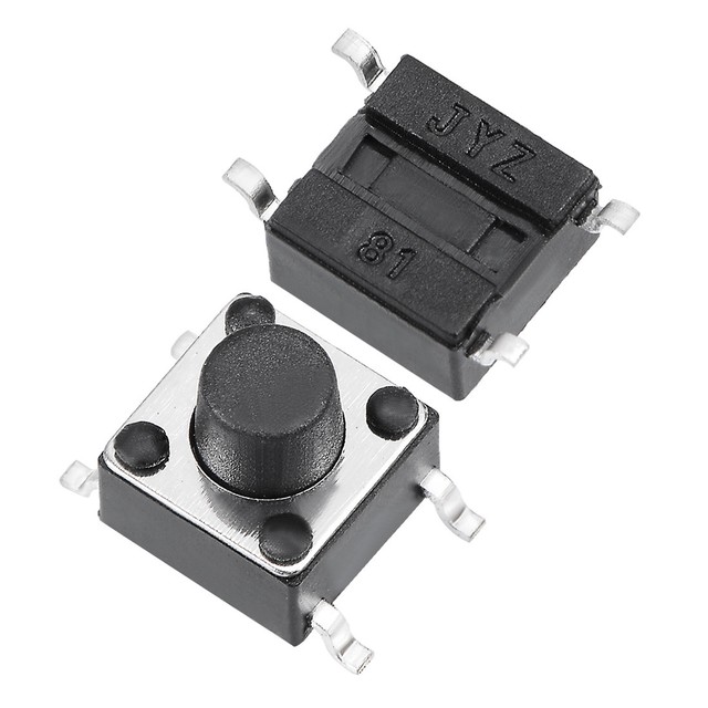 6x6x6mm Momentary Panel PCB SMD SMTPush Button SPST Tactile Tact Switch ...