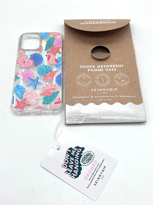 Skinny Dip Sea Shells Shock Absorbent Phone Case for iPhone 12 & 12 Pro ...
