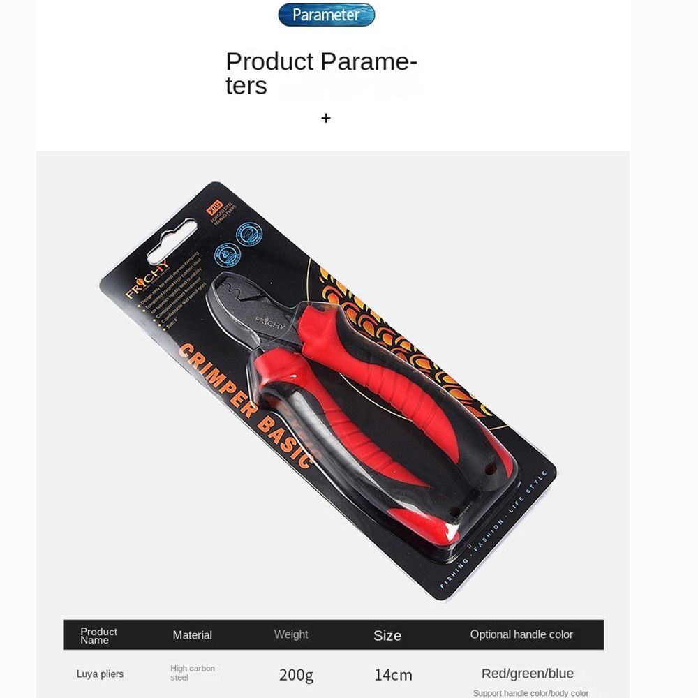 Multi-function Fishing Crimping Pliers Stainless Steel Scissor DIY | eBay