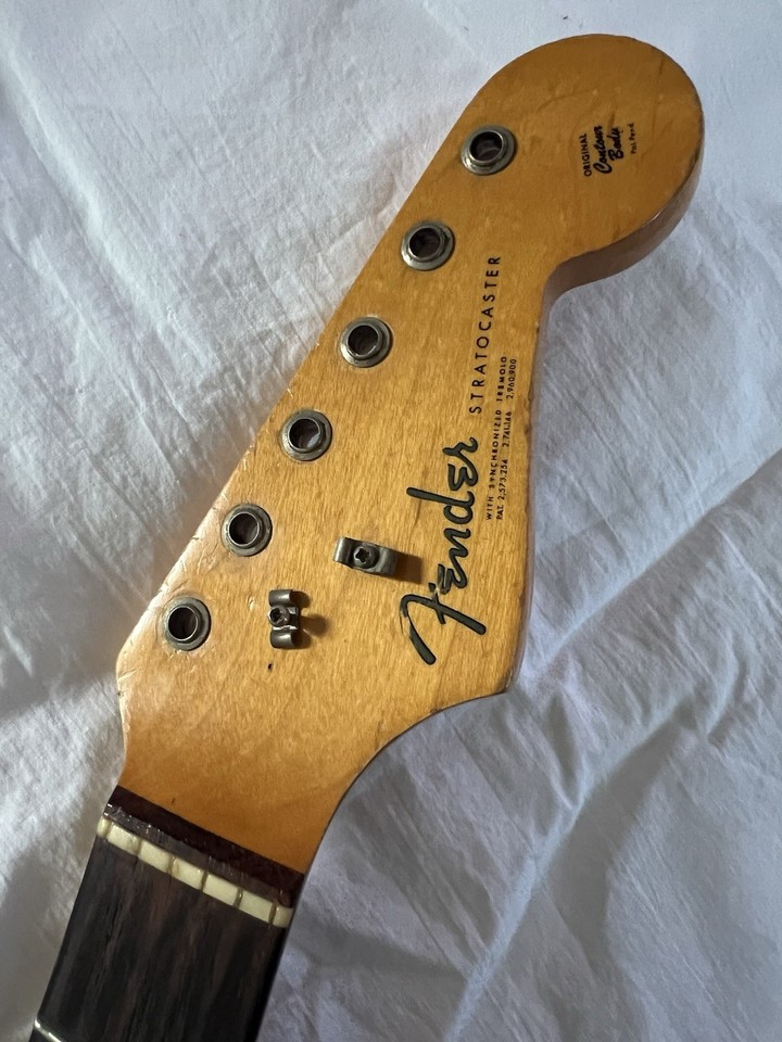 Vintage Original 1964 Fender Strat Stratocaster Electric Guitar Neck | eBay