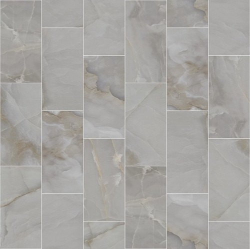 Shaw 338TS Gemstone - 12" x 24" Rectangle Tile - Polished Marble - Grey ...