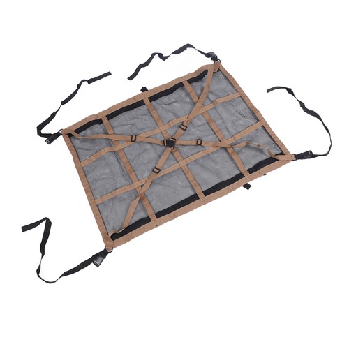 Car Ceiling Cargo Net Pocket Multifunction Double Layer Mesh Car Roof ...