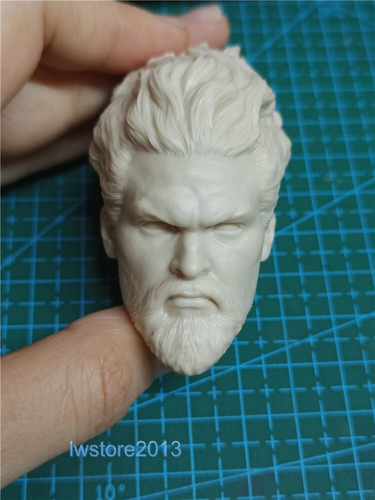 1:12 Aquaman Jason Momoa Head Sculpt Carved For 6" Male Action Figure ...