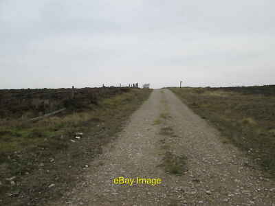 Photo 6x4 Moorland track and Bridleway fingerpost Lilla Howe The ...