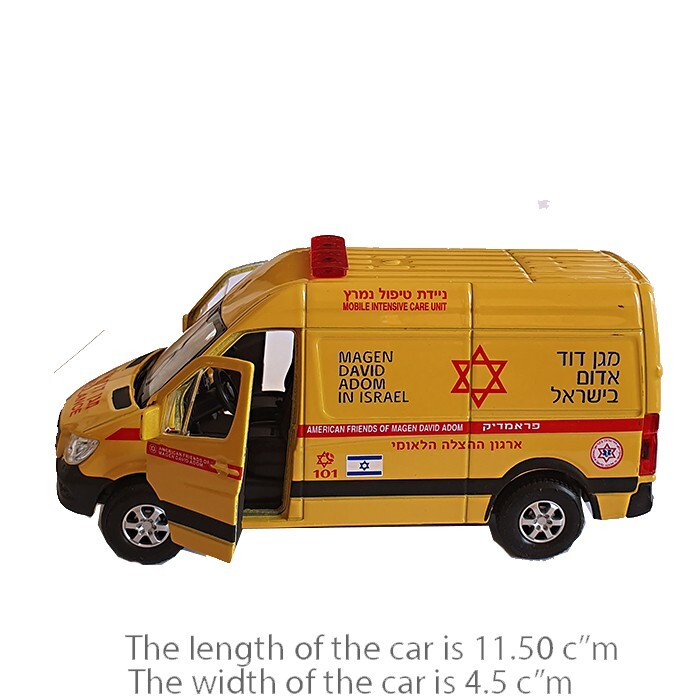 Israeli Magen David Adom Intensive Care Mercedes Benz Sprinter Van ...