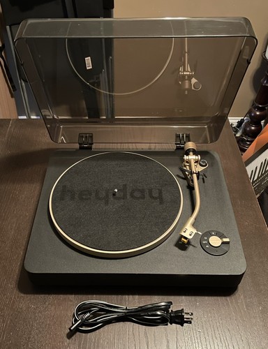 Heyday E490 Wireless Turntable/Bluetooth Record Player | eBay