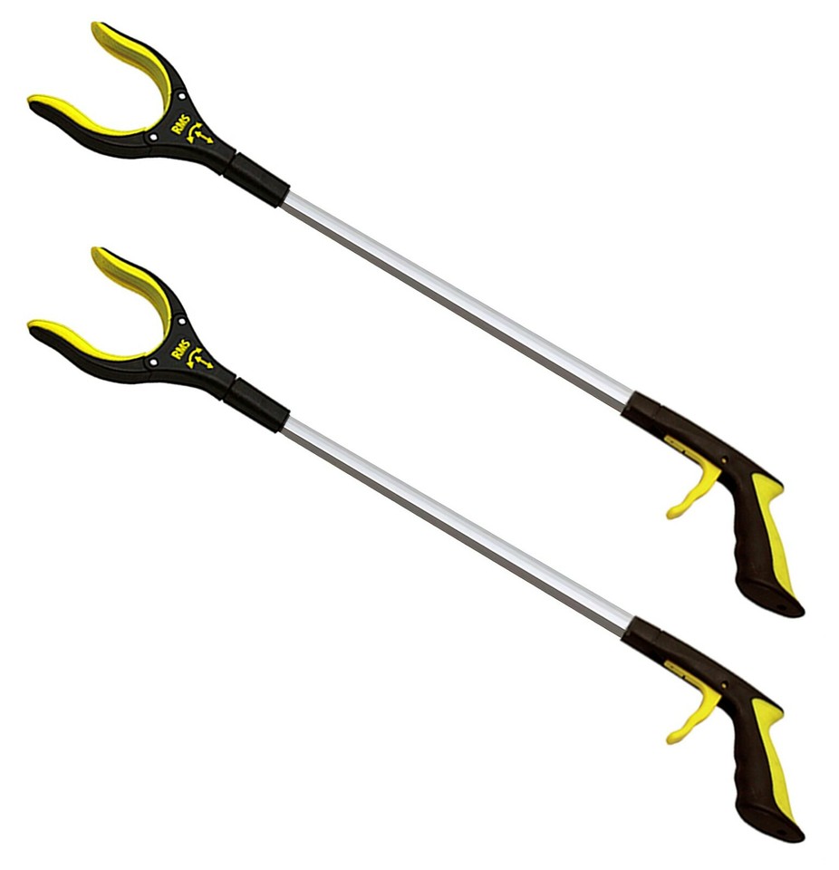 RMS Handi-Grip Reacher Grabber Aid w/4 Color Choices / 26", 32", 19" or ...