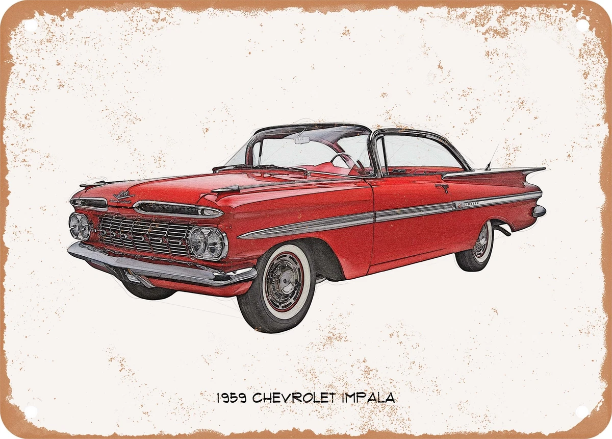 Chevy Impala Drawing