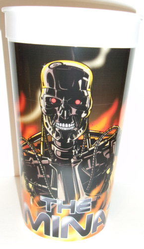 HTF FR Terminator Movie Sci Fi Collectors Cup Schwarzenegger T 1000 ...