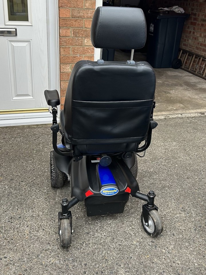 Drive Titan Powerchair Electric Wheelchair 4mph, Black Blue | eBay UK