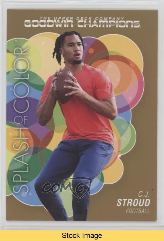2023 Upper Deck Goodwin Champions - Splash of Color C.J. Stroud #106 ...
