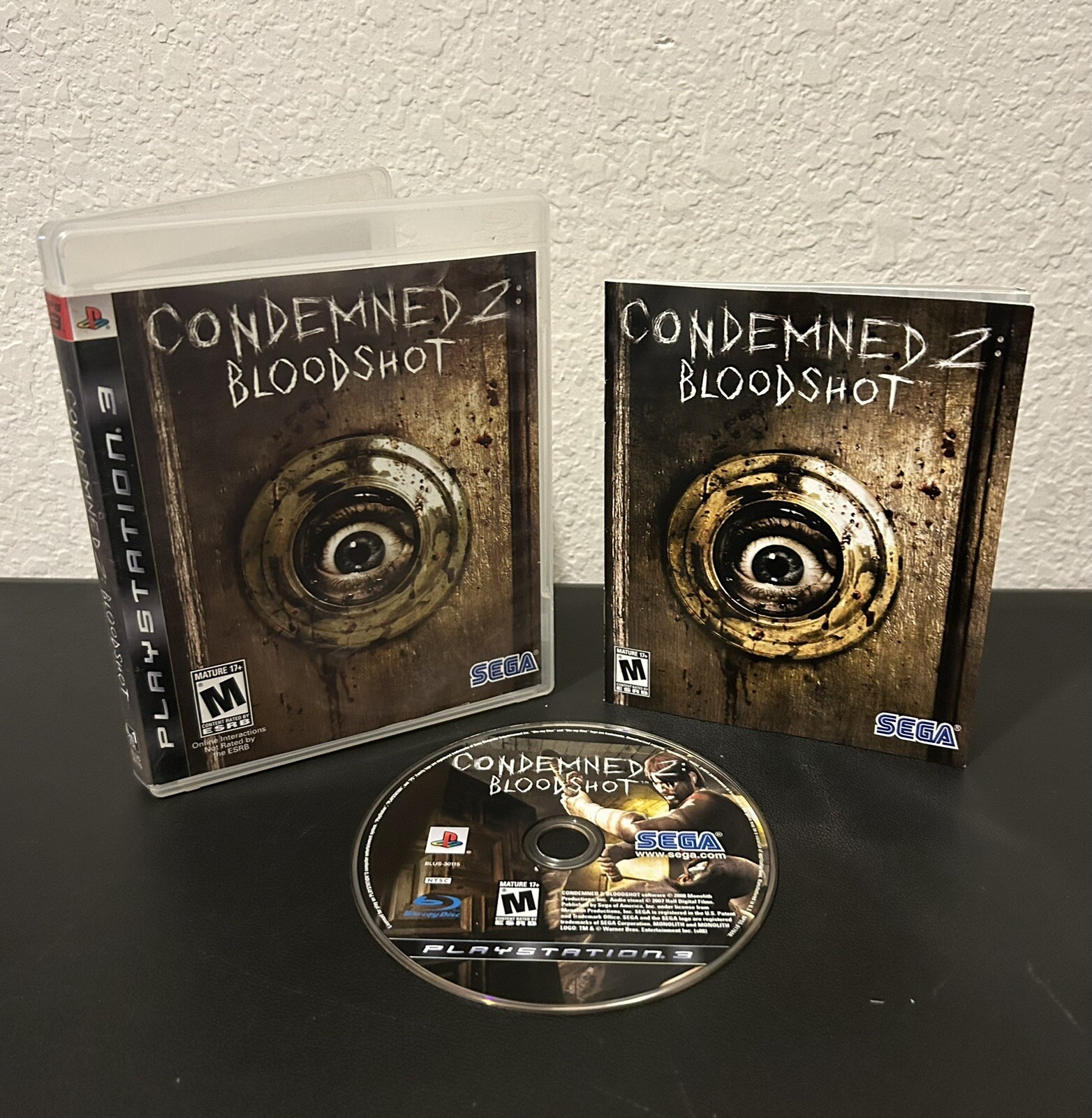 Condemned 2: Bloodshot Sony PlayStation 3, 2008 PS3 CIB Ships NEXT Day ...