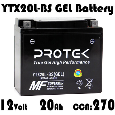 YTX20L-BS YTX20HL-BS GYZ20L GYZ20HL YB18L-A Motorcycle 12V AGM GEL ...
