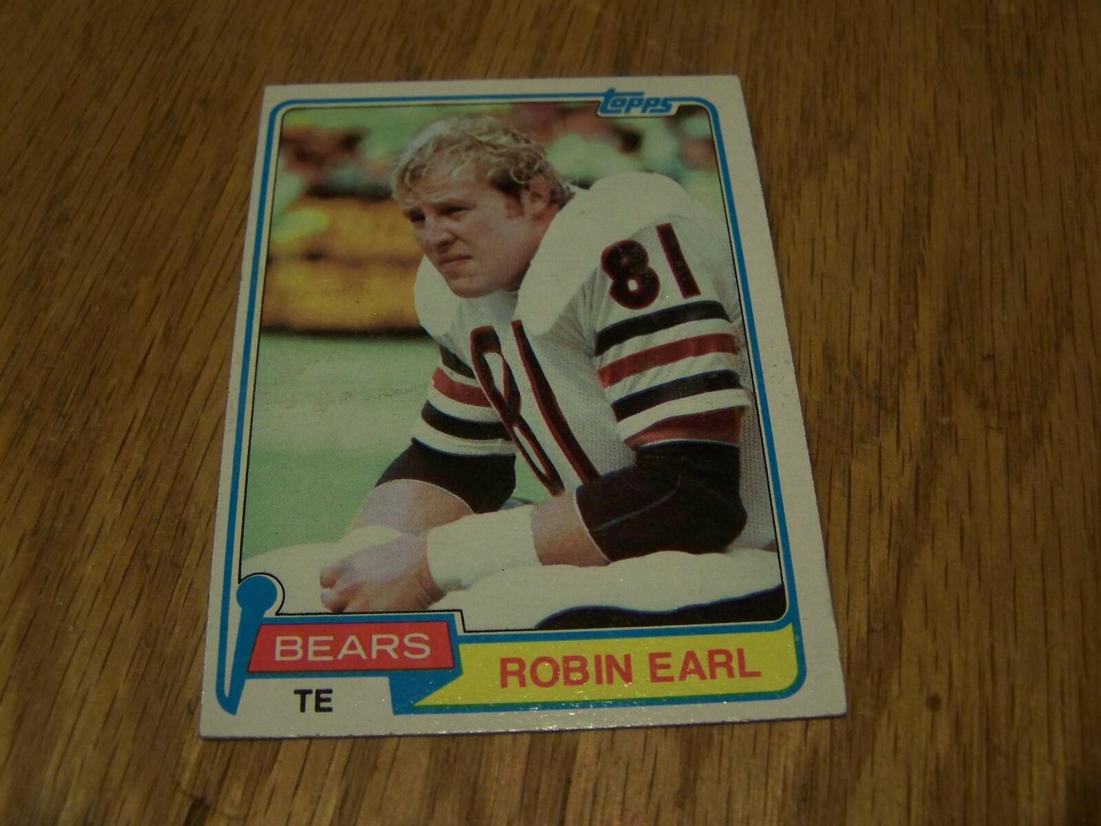ROBIN EARL 1981 Topps Football Card # 501 | eBay