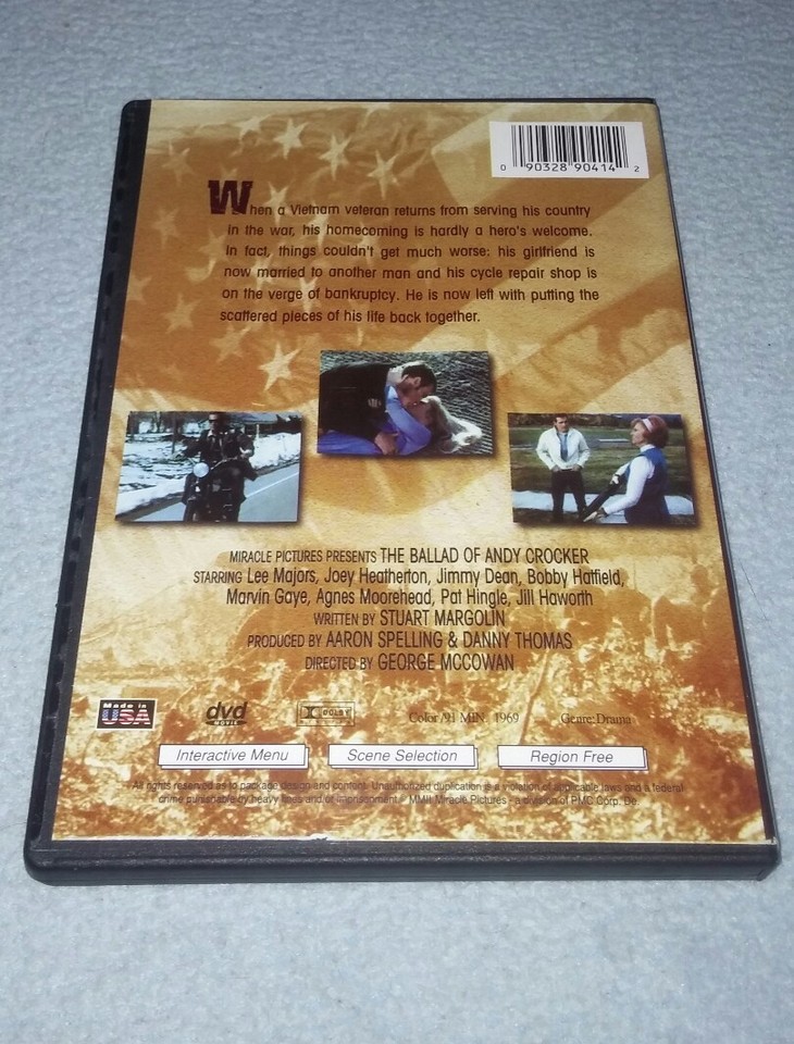 The Ballad of Andy Crocker (DVD RARE oop 96009003494 | eBay