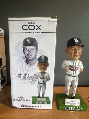 Bobby Cox Syracuse NY Chiefs Generation Series Bobblehead Braved HOF | eBay