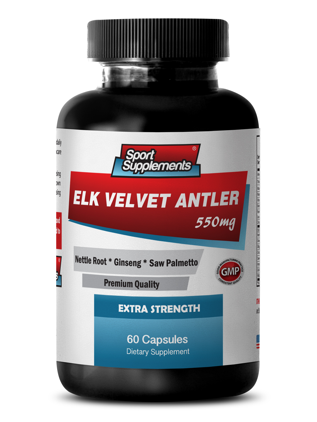 Immunity Booster Supplements - Elk Velvet Antler 550mg - Ginseng Root ...
