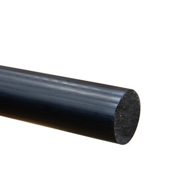 Black Silicone Rubber Rod for Intense Heat Applications - Diameter 1/4 ...