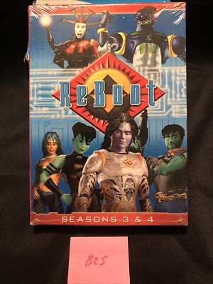 REBOOT: SEASONS 3 AND 4 DVD Set! BRAND NEW AND STILL SEALED! B25 ...