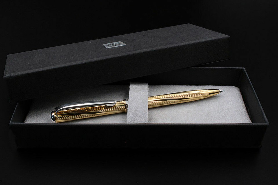 Solid 925 Silver Inca Ball Pen Black Ink Parker Type Refill | eBay