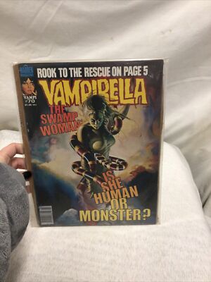 Vampirella Warren Horror Magazine Vampi Comic Book Issue # 70 The Swamp ...