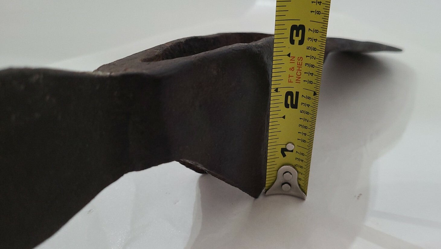 Vintage Mattock Grub Axe Head Hoe pick Rare hard to find old rusty farm ...