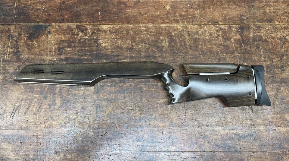 CZ 452 RIFLE TARGET STOCK WITH ALUM. RAIL AND ADJUSTABLE PAD. ADAPTER ...