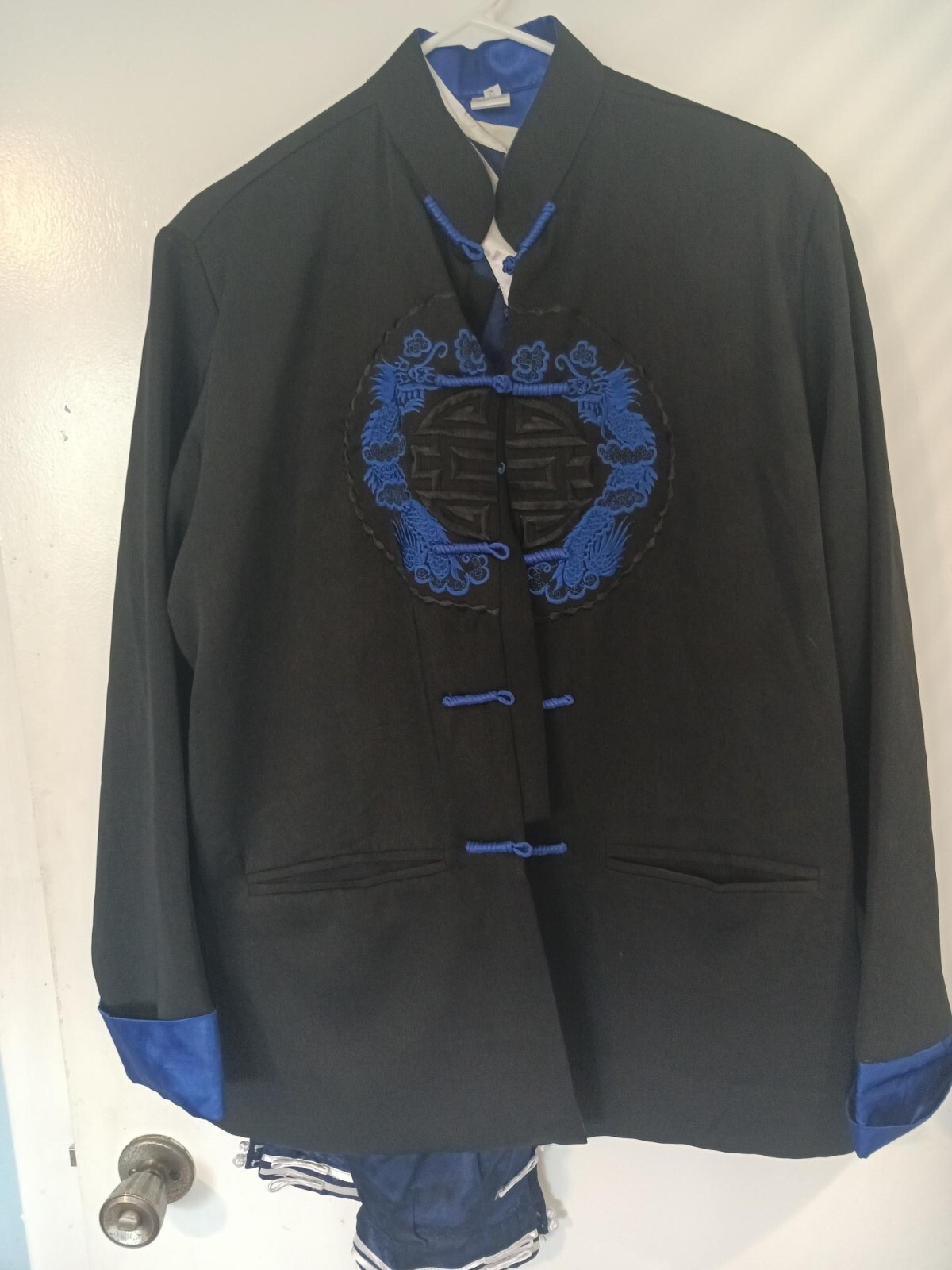 MIMI Kung Fu Tai Chi Martial Arts Suit Wushu Vietnam XL Costume Ninja ...