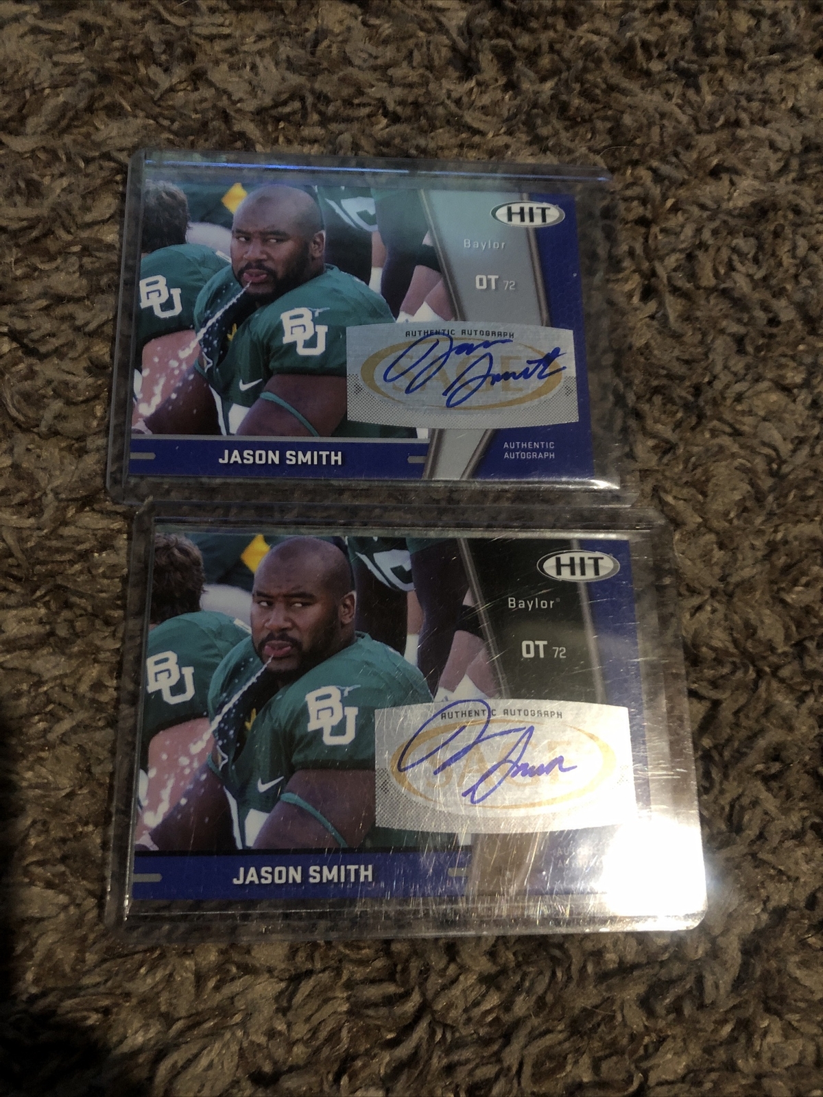 Jason Smith Baylor Bears 2011 2 Card Lot SAGE Hit Auto RC Rookie Card ...