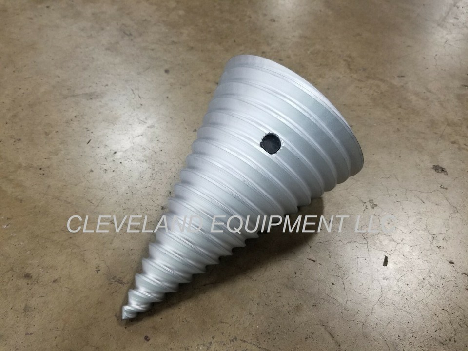 NEW AUGER TORQUE LOG SPLITTER CONE BIT Skid Steer Loader Auger Wood ...
