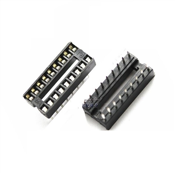 12Pcs 18-Pin 18Pin Dil Dip Socket Pcb Mount Connector New Ic na | eBay