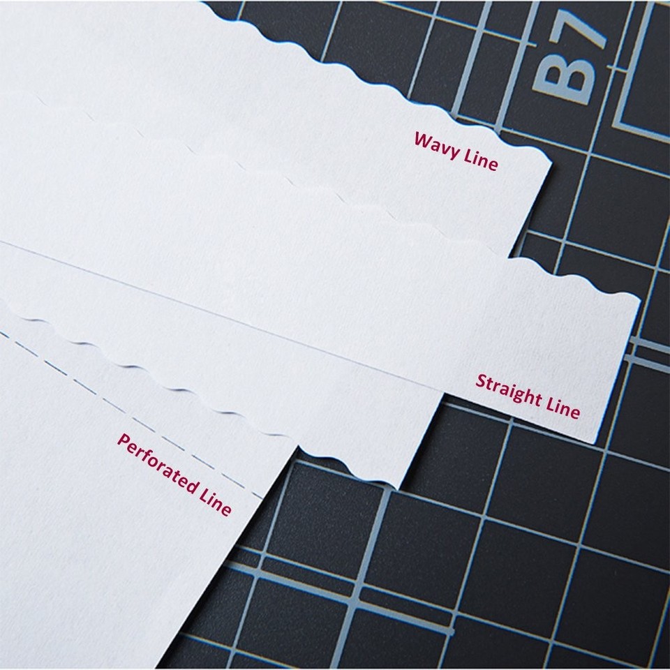 3-Way 12.6 Inch (A4 size) Rotary Trimmer Cutter Perforate & Scallop | eBay