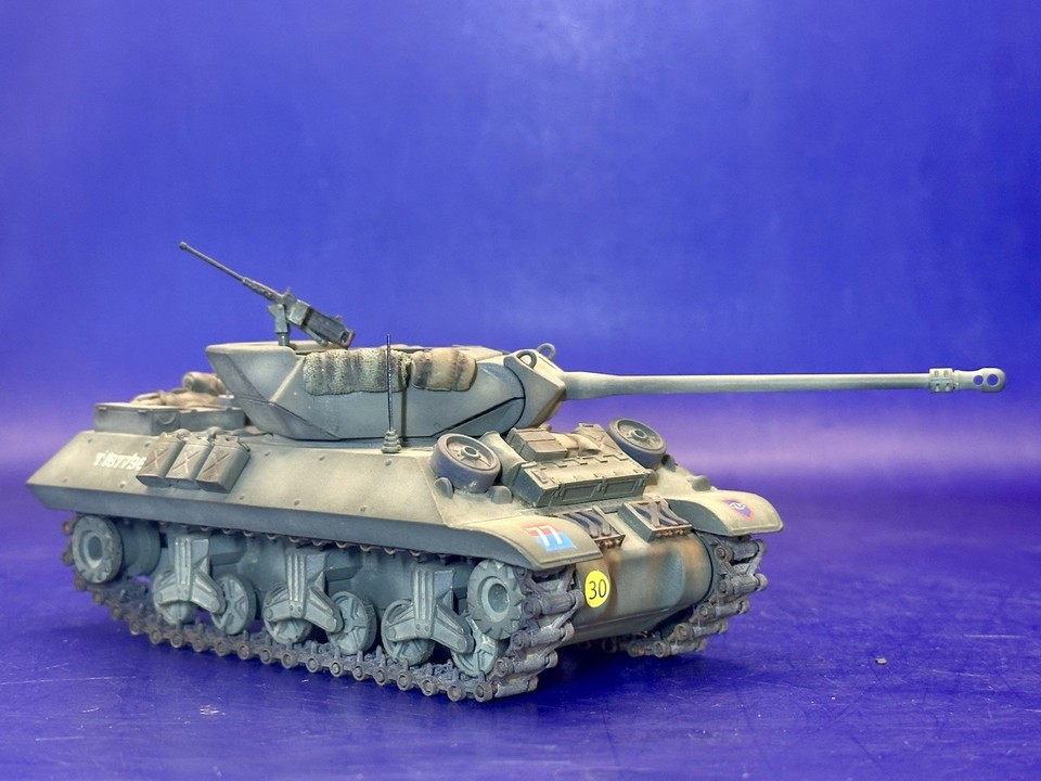Super Detailed Solido Achilles Destroyer 76.2 MM 17pdr Tank Gun Panzer ...