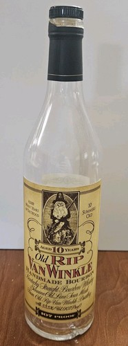 Pappy Van Winkle - Old Rip Van Winkle 10 Year empty bottle Unrinsed | eBay
