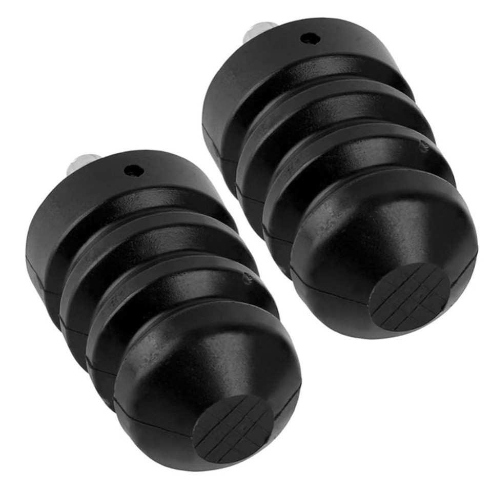 2 PCS Rear Leaf Spring Control Arm Bumper Rubber Block for Ford F250 ...