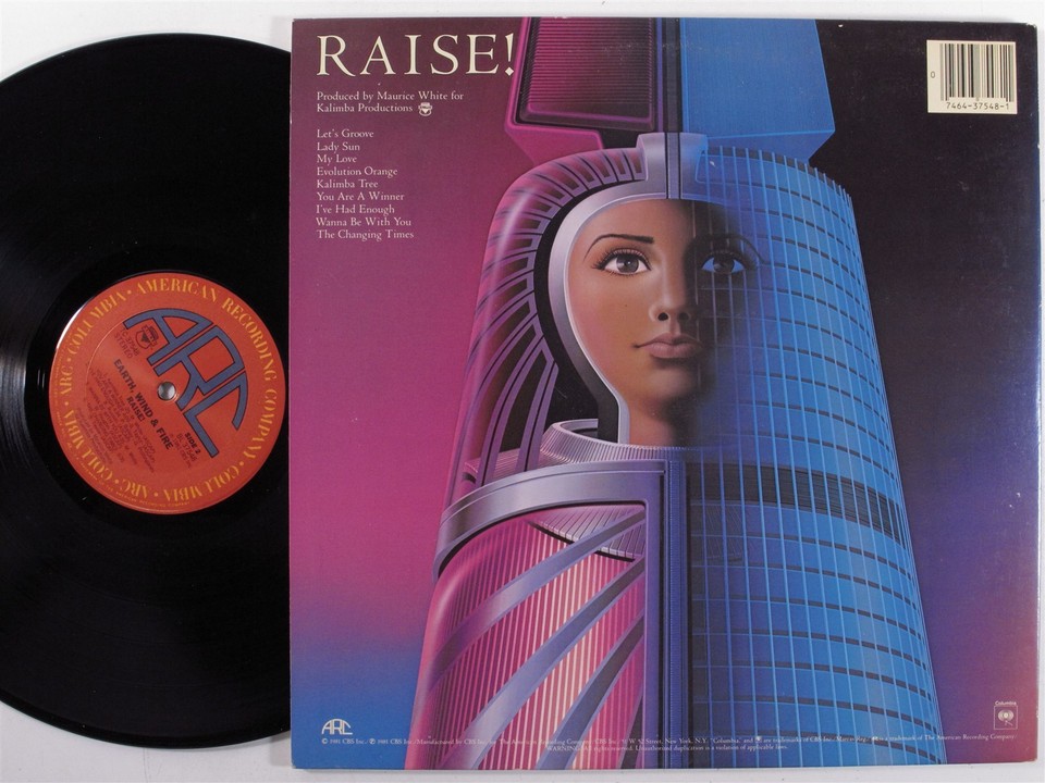 EARTH, WIND & FIRE Raise! ARC/COLUMBIA LP VG+ gatefold k | eBay